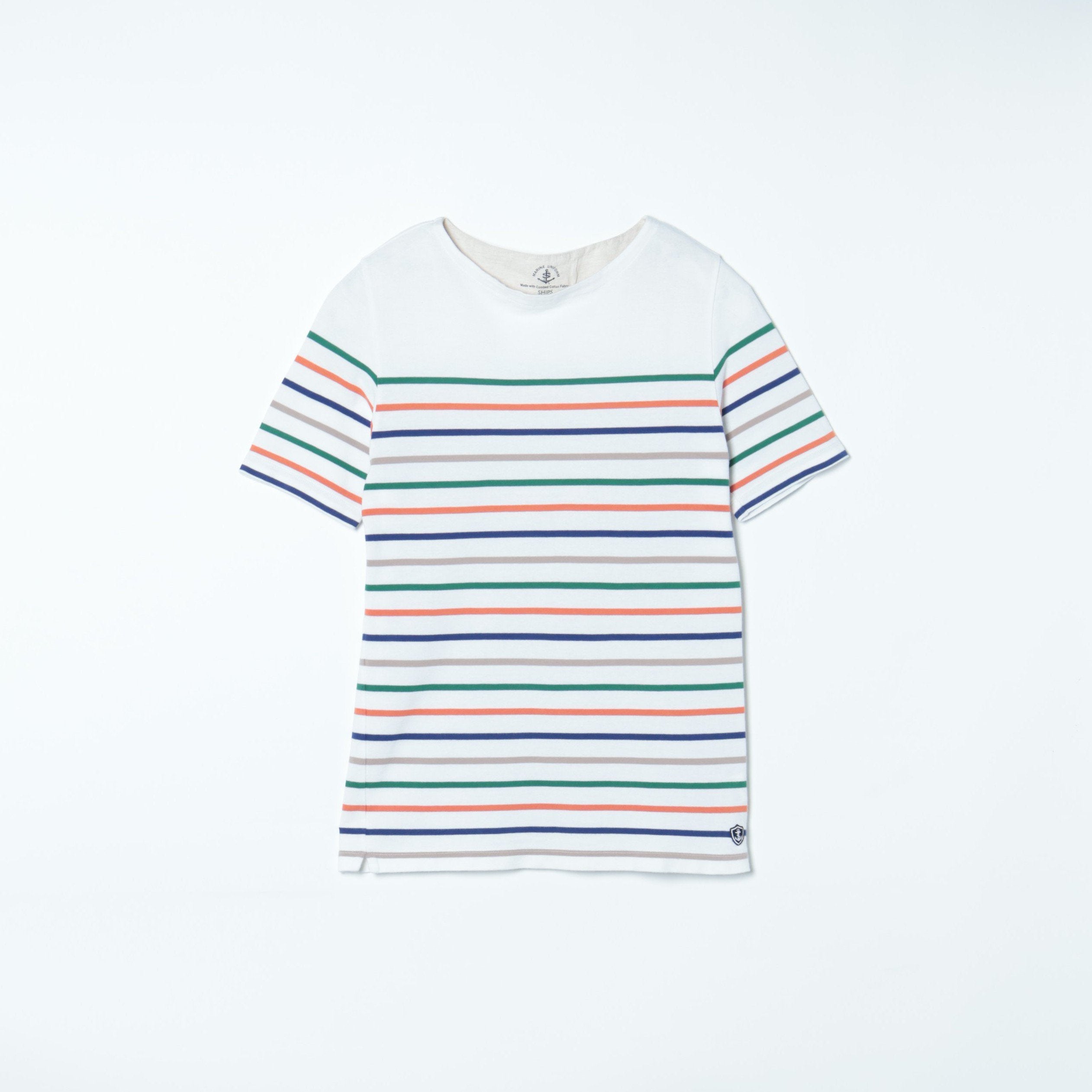 SHIPS:TRICOT BDR BOAT/N S/S / L / ホワイト – ReLIKE